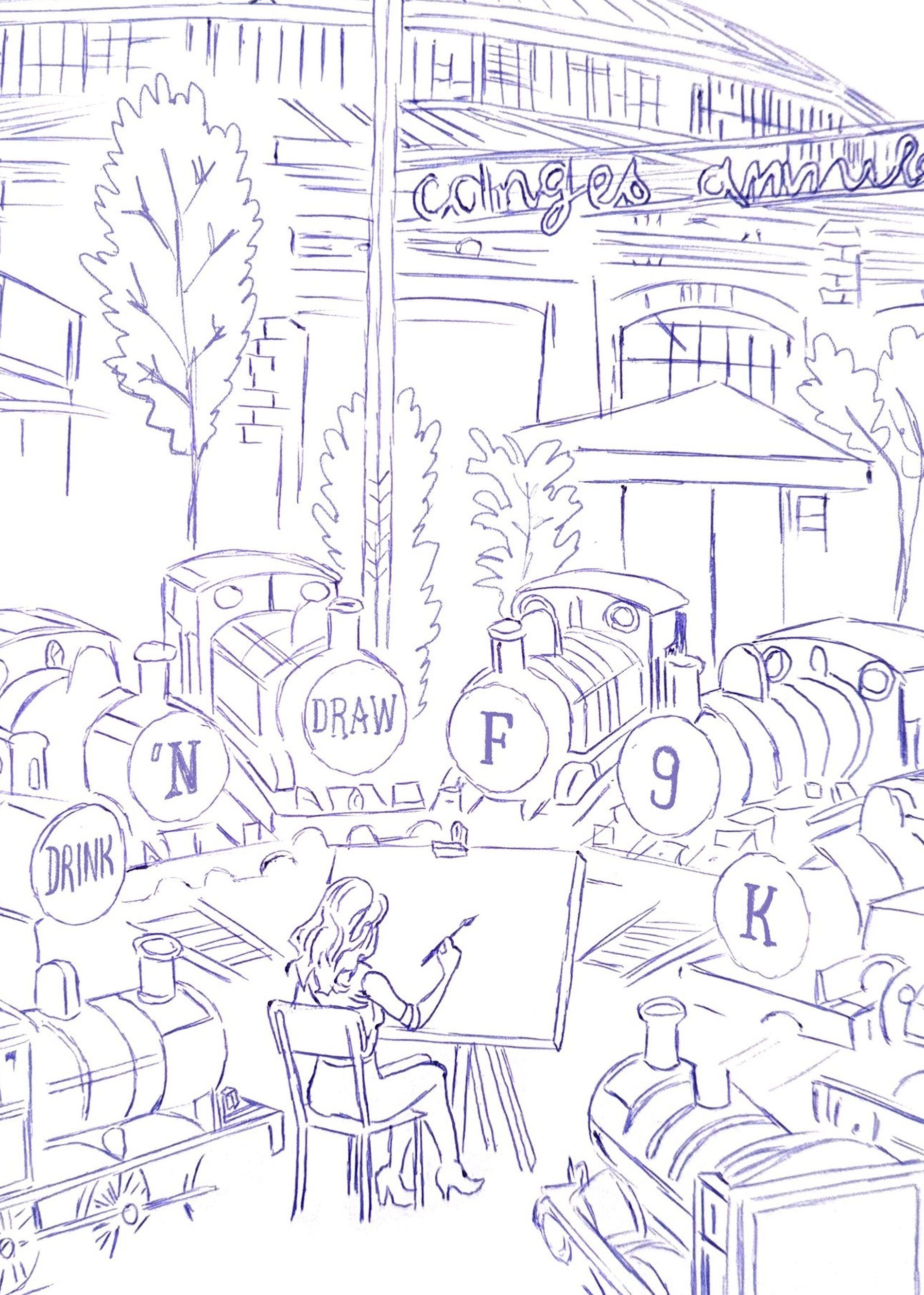 Drink’n’Draw | Rotondes - Cultural exploration